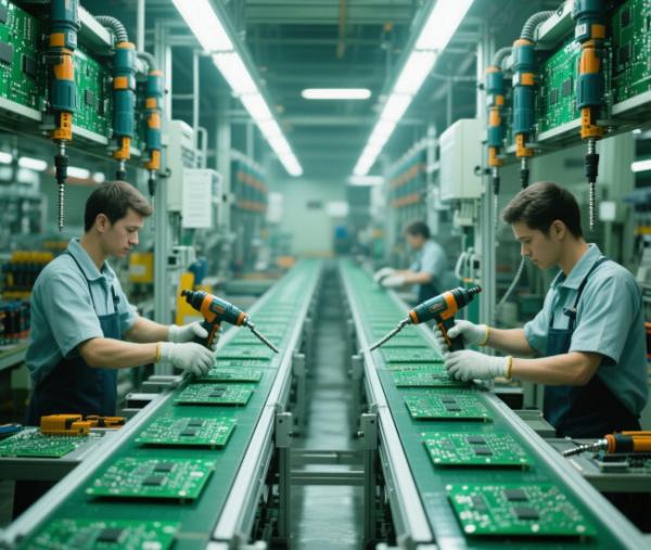 Quality Fast Operating Automatic Plug-in Line The Ultimate Solution for Production for sale