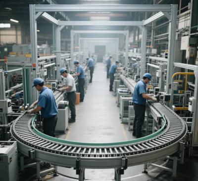 Chine Chaîne de production à double vitesse de précision pour un assemblage automatisé optimisé à vendre