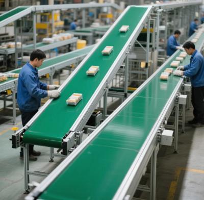 Cina Produzione verde Linea trasportatrice a nastro a risparmio energetico 30% 50% Tasso di riciclo dell'energia elettrica rigenerata in vendita