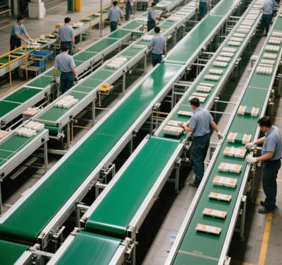 China Maßgeschneiderter Gürteldicke Förderband und dauerhafte Lösung für glatte Materialförderung zu verkaufen