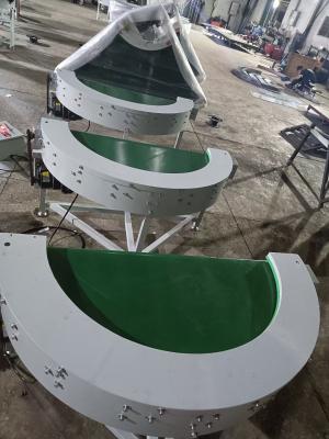 China Industrial Production Partner Customizable Belt-driven Turner with Turning Radius R500 R2000mm and Custom Belt Width for sale
