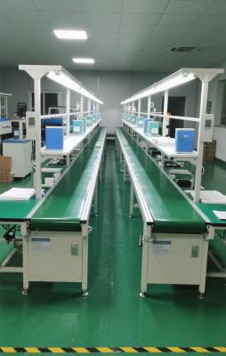 China Bilateral Workbench Belt Conveyor Line with Electromechanical Assembly for sale
