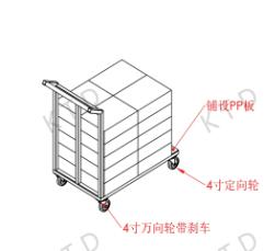 중국 완제품용 트롤리 운송 차량 창고 용량 100kg 크기 1030Lx540Wx1050H mm 판매용