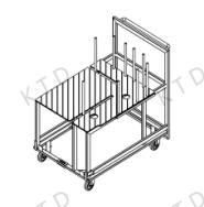 Chine Véhicule d'alimentation automatique au laser 100 kg capacité de charge à vendre