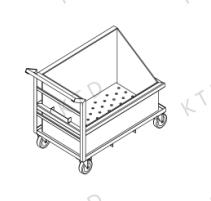 중국 트롤리 침몰 금물 트럭 판매용