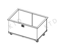 중국 트롤리-패킹 가장자리 소재 재활용 상자 판매용