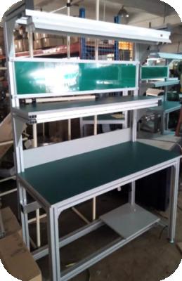 China Promoting Recycled Aluminium Profiles Lean Assembly Line with Easy Assembly and Specialised Connectors for sale