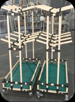 China Functional Customization Strong Process Adaptability Lean Pipe Production Line for Machinery and Hardware Processing for sale