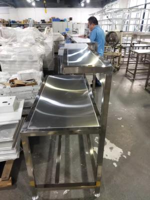 China The economical stainless steel workbench for factory workshop maintenance is a cost-effective choice and can be customized for sale