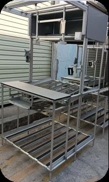 China Medical assembly workbench/Lean pipe workbench/Assembly line for sale