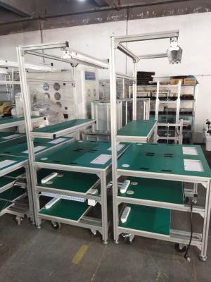 China Aluminum profile multi-layer illuminated workbench, customizable size and model for sale