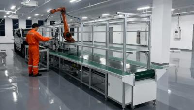 Chine Ligne de prise manuelle pour ceinture ESD avec capacité de charge de 100-120 kg pour la production automatisée à vendre