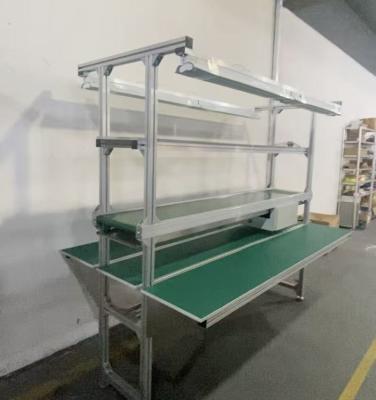 China High Efficiency Three-Row Belt Conveyor Assembly Line with Wide Adaptability for Logistics and Warehousing for sale