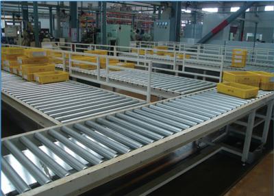 China Heavy Duty Modular Roller Conveyor Racks with ESD Belt Material for Industrial Material Handling for sale