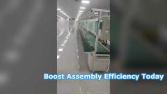 Industrial Belt Conveyor Workbench for Efficient Assembly