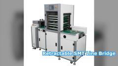 SMT Telescopic Docking Station Retractable PCB Conveyor