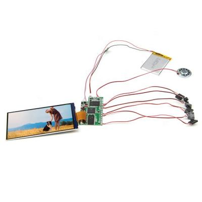 China 2.4 /4.3 /5/ 7 inch tft lcd screen video player brochure card module for sale
