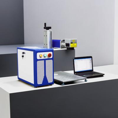 Cina oro d'argento della macchina della marcatura del laser della fibra di 10W 20W dentro Ring Laser Marking Machine in vendita