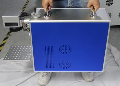 Cina metallo Mark Engraving Machine di alluminio d'acciaio della macchina della marcatura del laser della fibra di 20W 30W in vendita
