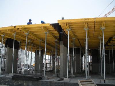China Concrete Slab Formwork System 2.5m x 5m Trolley and C Hook Move for sale