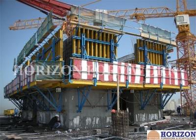 China Light Weight Climbing Formwork System Self Climbing Scaffold 2.4m Platform 100m Height for sale