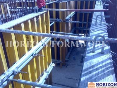 China Galvanized Steel Horizontal Push Pull Prop Q235 for Concrete Wall Formwork Support for sale