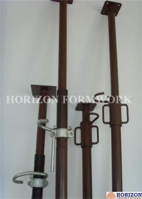 China EN1065 Push Pull Metal Scaffolding Shoring Props 1.7m to 5.5m Height Range for sale
