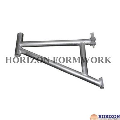 China Q235 Steel Pipe Ringlock Scaffolding Board Bracket 0.65m Width 7.0kg for sale