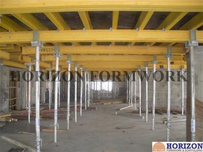 China Horizontal Slab Formwork System Movable Table Form for Concrete Slab 15 m2 EN 1065 for sale