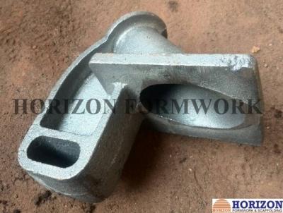 China Powder Coated Concrete Tie Yoke Locking Corner Formwork 148x152x76mm 2.1kg for sale