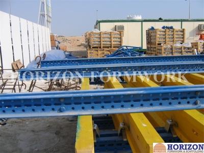 China Vertical Wall Formwork System H20 Timber Beam Steel Waling 6m Length Flexible Concrete Formwork for sale