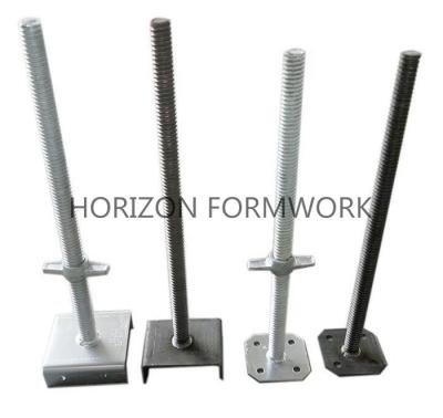 China Adjustable Screw Jack Head for Ringlock Scaffolding System 48mm x 5mm for sale