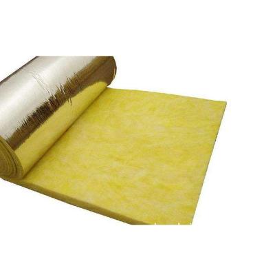 China fiberglass roll building insulation material heat insulations isolation glass wool in roll for sale