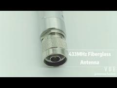 Antennas de fibra de vidro de 433 MHz