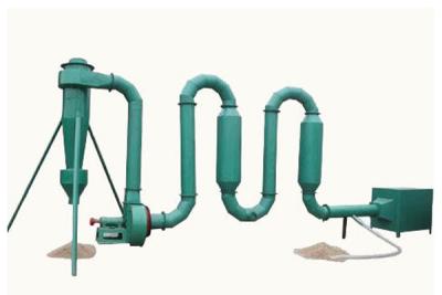 China Sawdust Pipe Dryer Small Sawdust Dryer for Small Wood Pellet Plants for sale