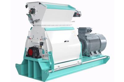 China Wide Chamber Feed Hammer Mill for Animal Feed Pellet Plant / Feed Crushing Machine for sale