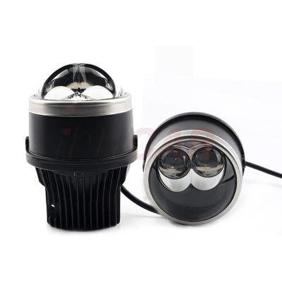 China Updated Auto lighting Bi LED Laser Fog Lamp 5500K Direct Double Laser Light Waterproof Fog Light for sale