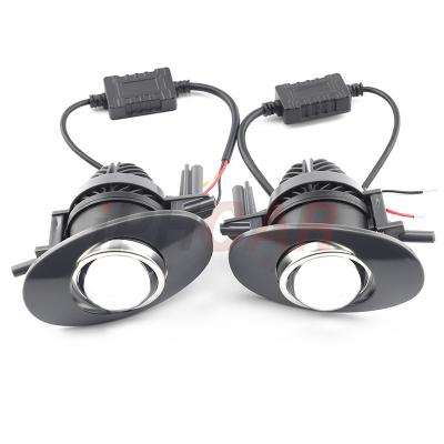 China Waterproof Owl Design Dual Color Ledotorcycle Laser Fog Light Headlight Led Auxiliary Spot Led Lights For Motorcycle for sale