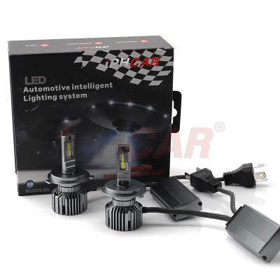 China IPHCAR X9 LED Car Light 6000k Auto Headlamp H1 H4 H7 H11 9005 9006 Automotive Headlight Bulb Motorcycle Lighting System for sale