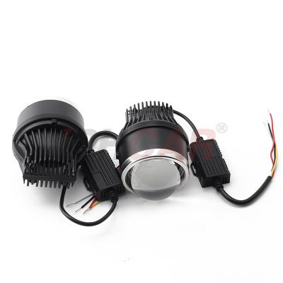 China Super Bright 3.0 inch LED Fog Lamp Light with Daytime Running Light Universal for 12V Car for sale