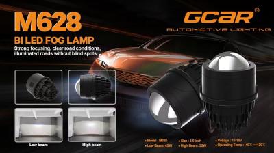 China GCAR Fog Lamp 3.0 Inch Led Aluminum Alloy Instant Start Driving Lights 6000K For Car Headlights Bulb for sale