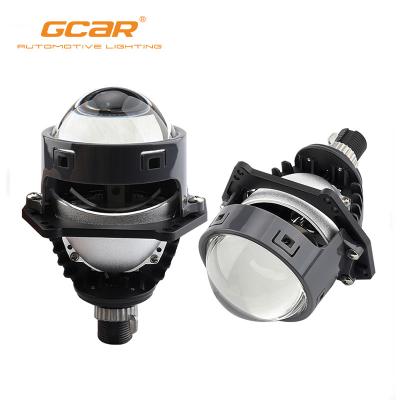 China GCAR WST Super 3.0A Super Bright 3'' Bi LED Projector 6000K Double Lamp Bowl Bi LED Lens Projector for sale