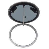 China Diameter 575mm Round Deck Hatch With Anodized Aluminum Frame for sale