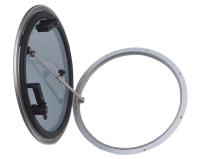 China Diameter 575mm Round Deck Hatch With Anodized Aluminum Frame for sale