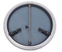 China Diameter 575mm Round Deck Hatch With Anodized Aluminum Frame for sale