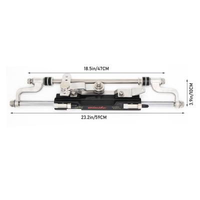 China Marine Hydraulic Marine Steering Kit für Boote bis zum Außenbordmotor 350HP zu verkaufen