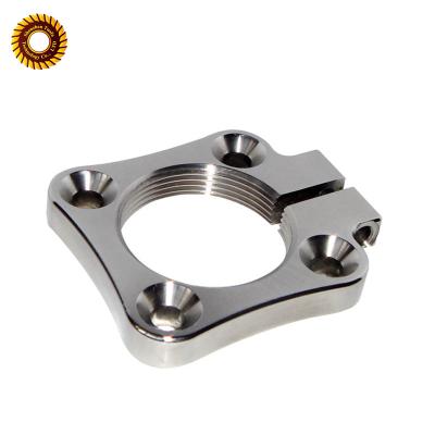 China Adaptador de acero inoxidable de encargo del hilo del CNC del OEM que muele ROHS en venta