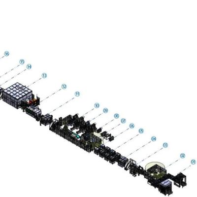 China Solar Panel Production Line Solar Panel Assembly Line Lithium Battery Assembly Line for sale