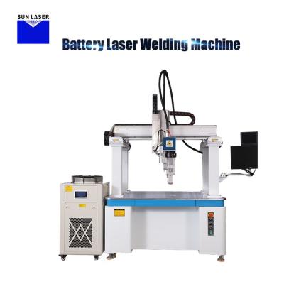 China Lithium battery laser welding machine platform automation for electric three-wheel automotive batteries for sale