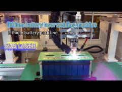 18650 Battery Laser Welding Machine , Lithium Ion Lifepo4 Battery Laser Spot Welding Machine